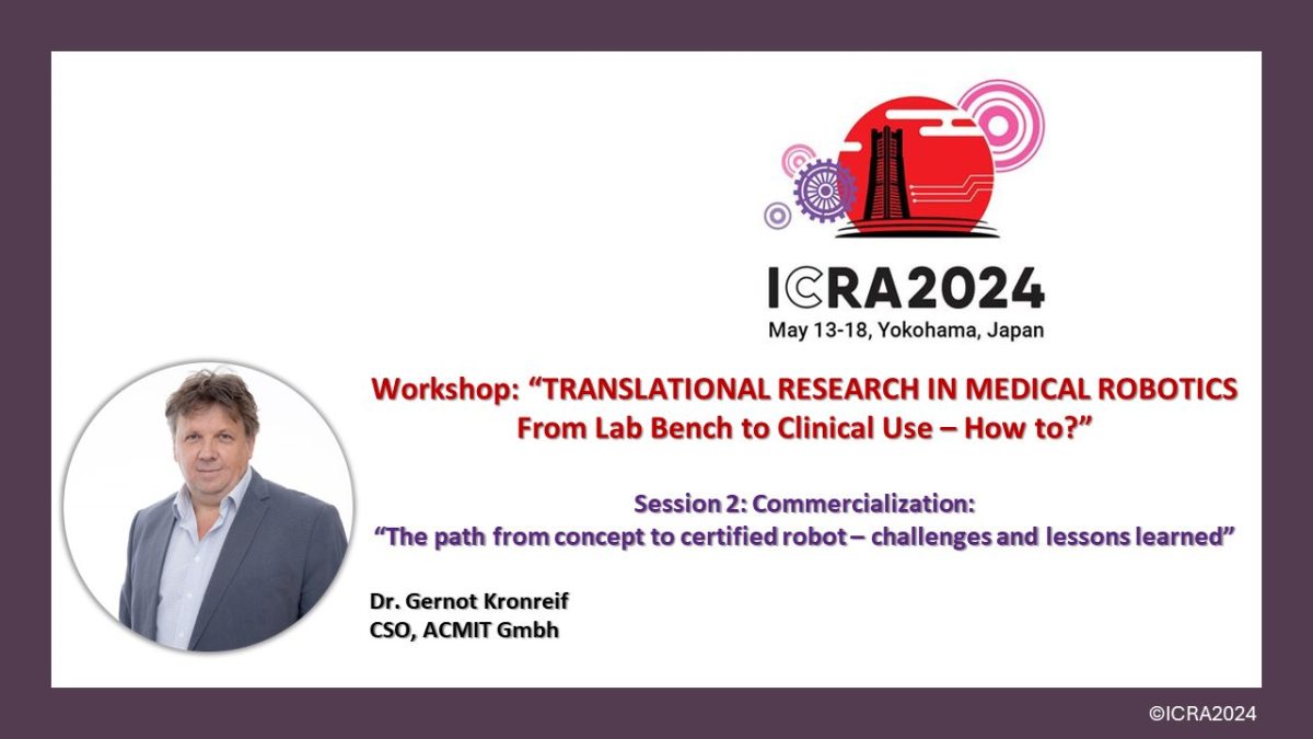 ACMIT at the ICRA 2024 - ACMIT.at